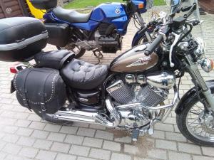 Melns Yamaha XV 1997 Palanga, ar dzinēja tilpumu 0.54 L un nobraukumu 24 tūkst. km par 2350 €, foto 2 vietnē AUTOMOTO.COM.LV