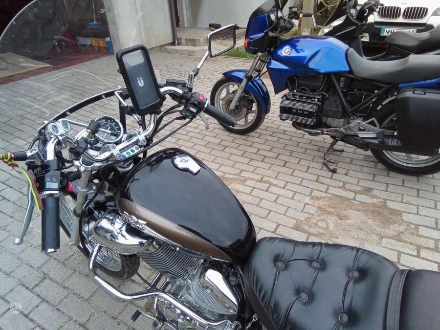 Melns Yamaha XV 1997 Palanga, ar dzinēja tilpumu 0.54 L un nobraukumu 24 tūkst. km par 2350 €, foto 6 vietnē AUTOMOTO.COM.LV