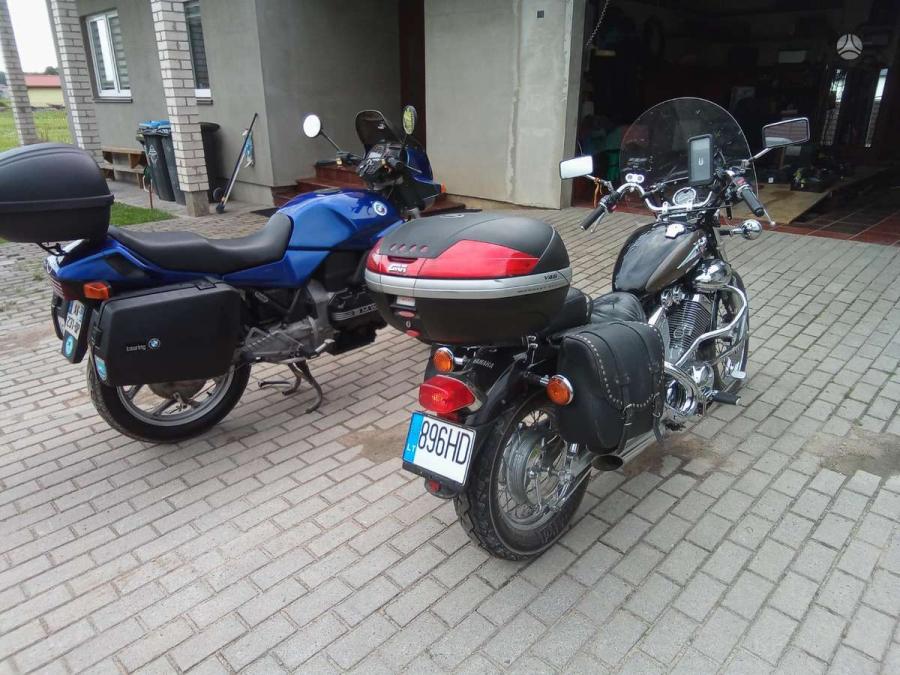 Melns Yamaha XV 1997 Palanga, ar dzinēja tilpumu 0.54 L un nobraukumu 24 tūkst. km par 2350 €, foto 10 vietnē AUTOMOTO.COM.LV