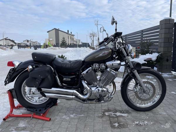 Black Yamaha XV 1999 in Klaipeda, with an engine capacity of 0.54 L and mileage of 6 thousand km for 2500 €, photo 2 on AUTOMOTO.COM.LV