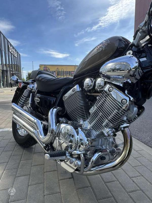 Melns Yamaha XV 1999 Viļņa, ar dzinēja tilpumu 0.54 L un nobraukumu 7 tūkst. km par 3100 €, foto 3 vietnē AUTOMOTO.COM.LV