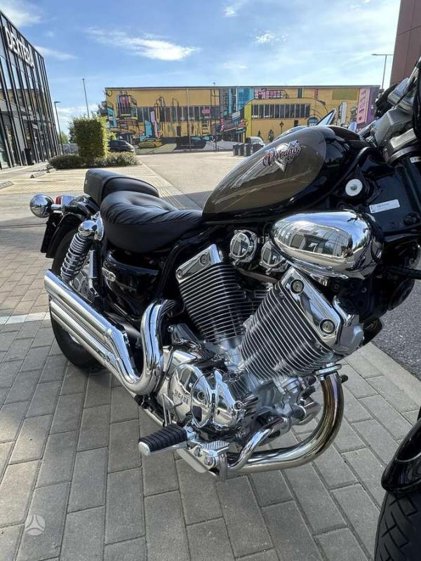 Melns Yamaha XV 1999 Viļņa, ar dzinēja tilpumu 0.54 L un nobraukumu 7 tūkst. km par 3100 €, foto 6 vietnē AUTOMOTO.COM.LV