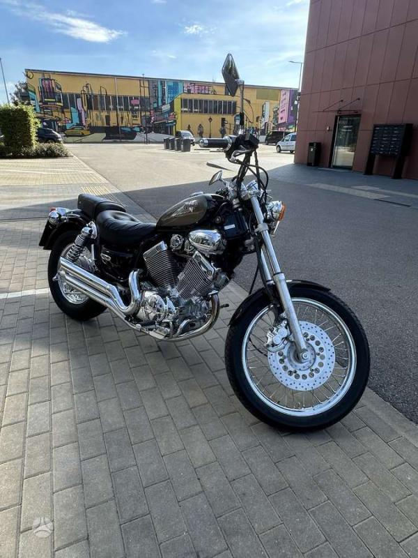 Melns Yamaha XV 1999 Viļņa, ar dzinēja tilpumu 0.54 L un nobraukumu 7 tūkst. km par 3100 €, foto 7 vietnē AUTOMOTO.COM.LV
