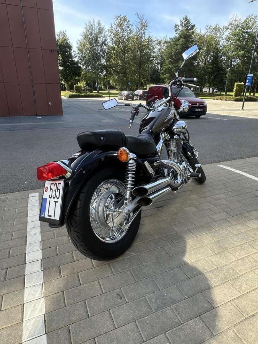 Melns Yamaha XV 1999 Viļņa, ar dzinēja tilpumu 0.54 L un nobraukumu 7 tūkst. km par 3100 €, foto 12 vietnē AUTOMOTO.COM.LV
