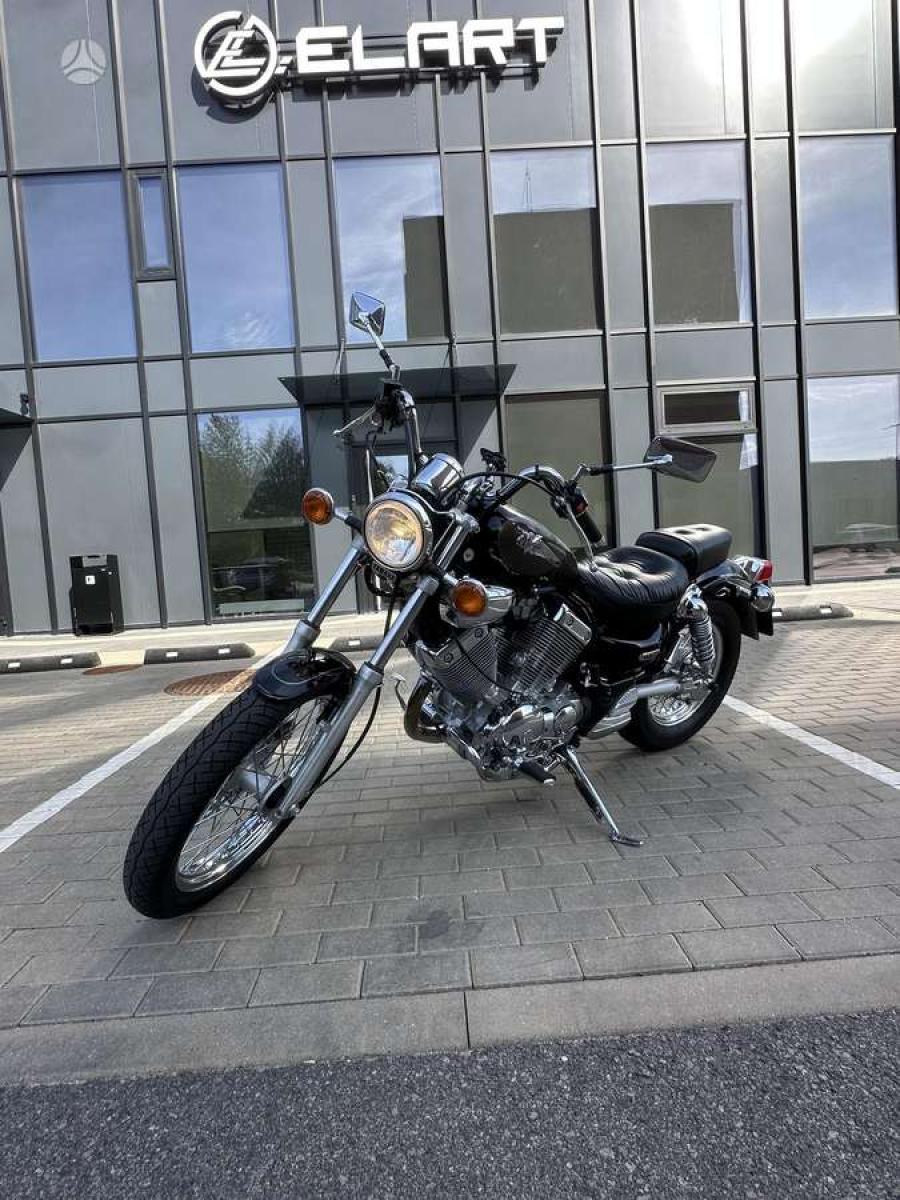 Melns Yamaha XV 1999 Viļņa, ar dzinēja tilpumu 0.54 L un nobraukumu 7 tūkst. km par 3100 €, foto 13 vietnē AUTOMOTO.COM.LV