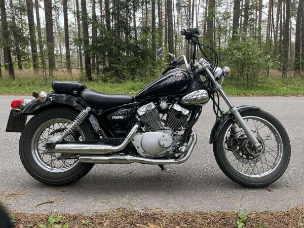 Черный Ямаха XV 2000 в Неменчине, объемом двигателя 0.25 л и пробегом 14 тыс. км за 2600 €, фото 2 на AUTOMOTO.COM.LV