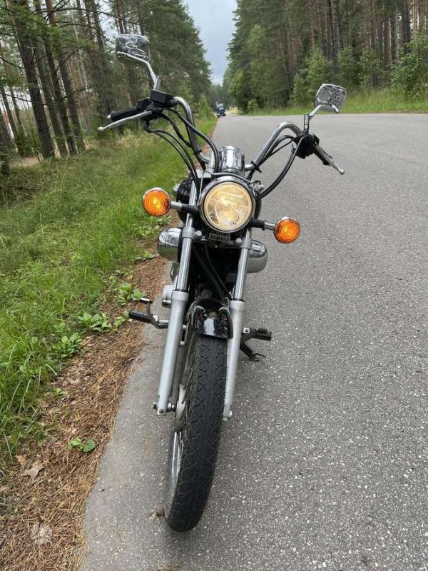 Черный Ямаха XV 2000 в Неменчине, объемом двигателя 0.25 л и пробегом 14 тыс. км за 2600 €, фото 7 на AUTOMOTO.COM.LV