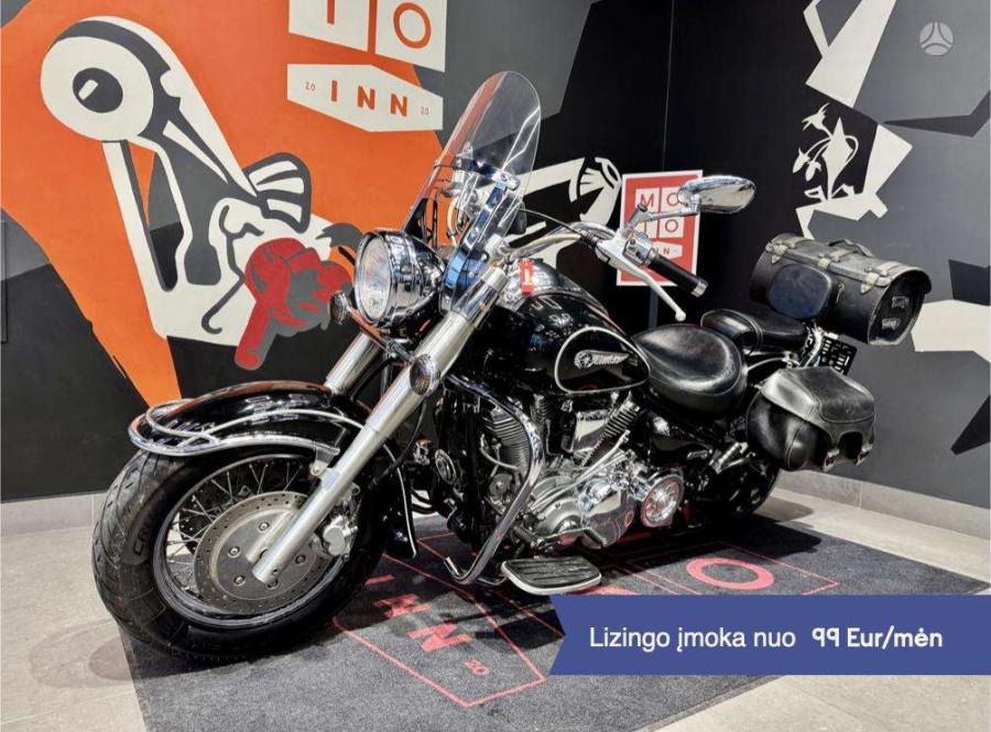 Melns Yamaha XV 2001 Viļņa, ar dzinēja tilpumu 1.60 L un nobraukumu 0 tūkst. km par 4799 €, foto 1 vietnē AUTOMOTO.COM.LV