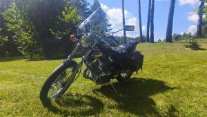 Melns Yamaha XV 2001 Alīta, ar dzinēja tilpumu 0.54 L un nobraukumu 8 tūkst. km par 2600 €, foto 7 vietnē AUTOMOTO.COM.LV