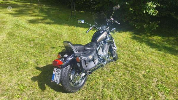Melns Yamaha XV 2001 Alīta, ar dzinēja tilpumu 0.54 L un nobraukumu 8 tūkst. km par 2600 €, foto 8 vietnē AUTOMOTO.COM.LV