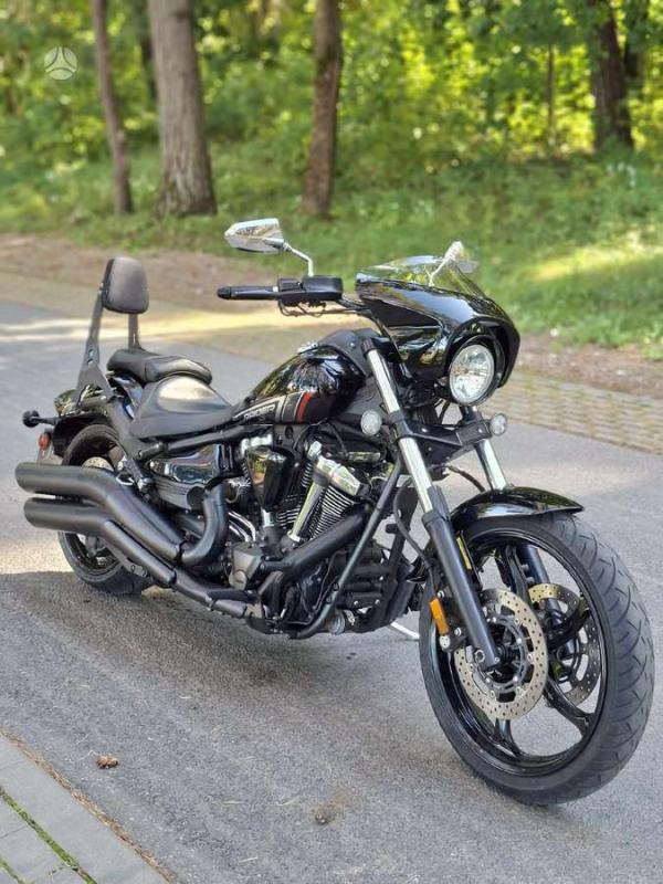 Melns Yamaha XV 2015 Kauņa, ar dzinēja tilpumu 1.90 L un nobraukumu 12 tūkst. km par 8500 €, foto 3 vietnē AUTOMOTO.COM.LV