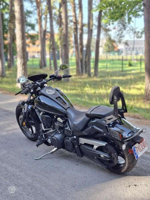 Melns Yamaha XV 2015 Kauņa, ar dzinēja tilpumu 1.90 L un nobraukumu 12 tūkst. km par 8500 €, foto 9 vietnē AUTOMOTO.COM.LV