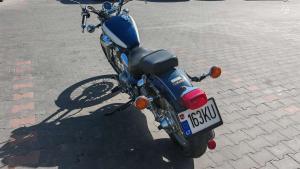 Blue Yamaha XV 1997 in Vilnius, with an engine capacity of 0.54 L and mileage of 68 thousand km for 1250 €, photo 3 on AUTOMOTO.COM.LV