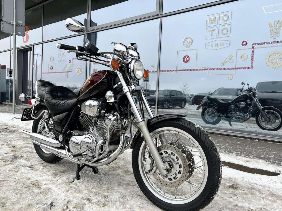 Brown Yamaha XV 1996 in Vilnius, with an engine capacity of 0.75 L and mileage of 21 thousand km for 2299 €, photo 10 on AUTOMOTO.COM.LV