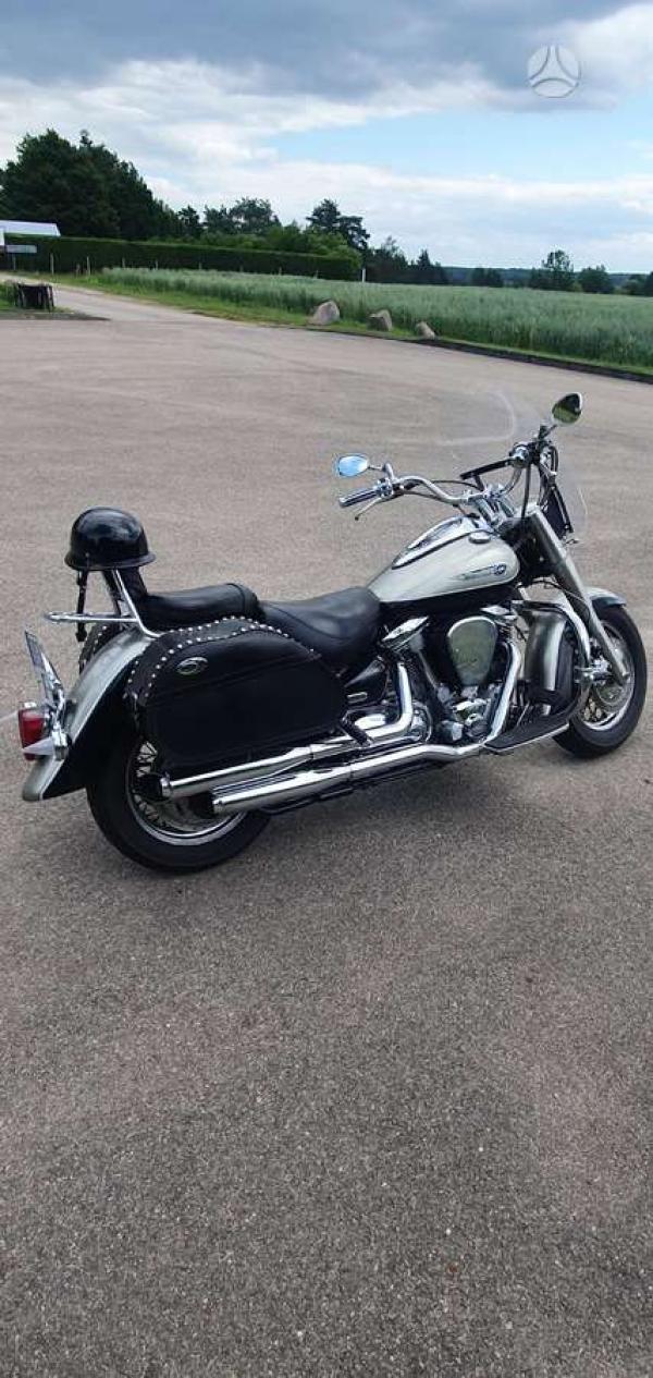 Grey Yamaha XV 2001 in Kaunas, with an engine capacity of 1.60 L and mileage of 60 thousand km for 3800 €, photo 2 on AUTOMOTO.COM.LV