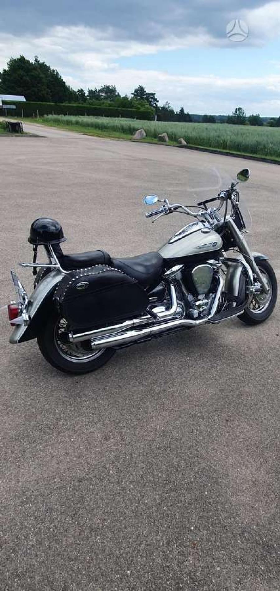 Grey Yamaha XV 2001 in Kaunas, with an engine capacity of 1.60 L and mileage of 60 thousand km for 3800 €, photo 3 on AUTOMOTO.COM.LV