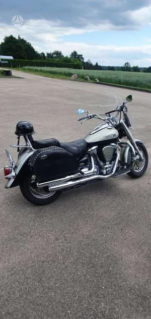 Grey Yamaha XV 2001 in Kaunas, with an engine capacity of 1.60 L and mileage of 60 thousand km for 3800 €, photo 5 on AUTOMOTO.COM.LV