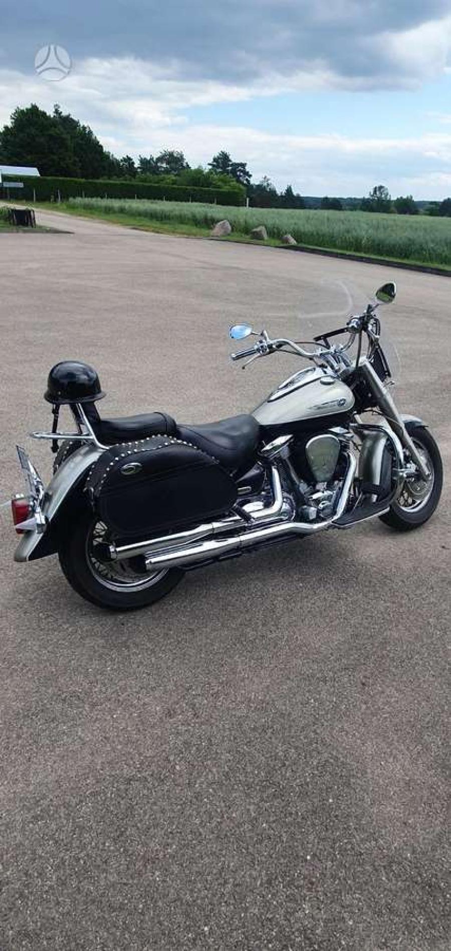 Grey Yamaha XV 2001 in Kaunas, with an engine capacity of 1.60 L and mileage of 60 thousand km for 3800 €, photo 5 on AUTOMOTO.COM.LV