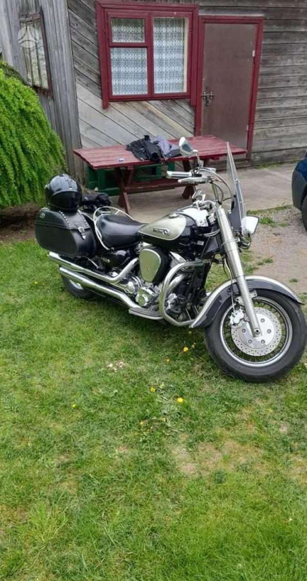 Grey Yamaha XV 2001 in Kaunas, with an engine capacity of 1.60 L and mileage of 60 thousand km for 3800 €, photo 7 on AUTOMOTO.COM.LV