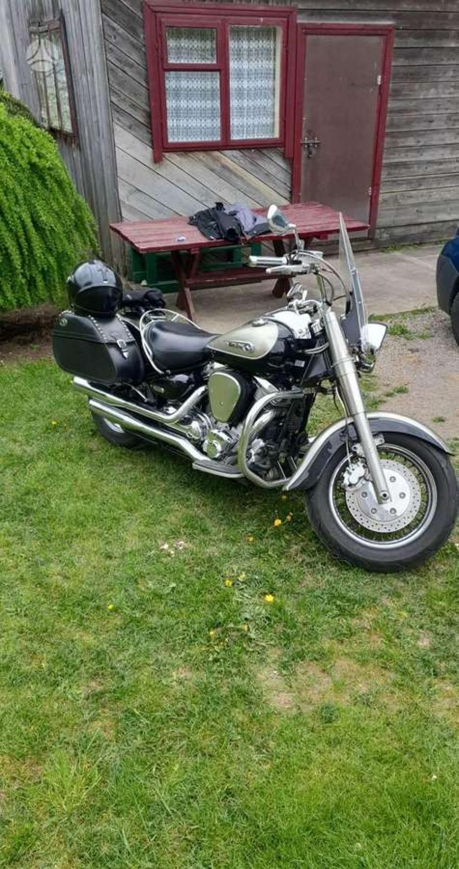 Grey Yamaha XV 2001 in Kaunas, with an engine capacity of 1.60 L and mileage of 60 thousand km for 3800 €, photo 8 on AUTOMOTO.COM.LV