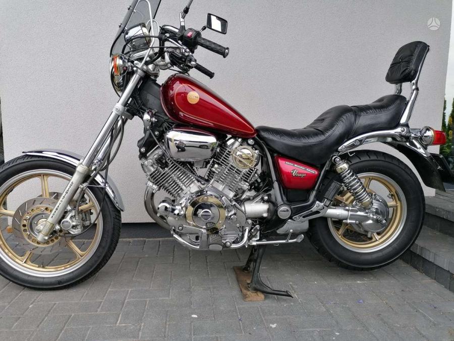 Yamaha XV 1988 in Klaipeda, with an engine capacity of 1.00 L and mileage of 32 thousand km for 1800 €, photo 4 on AUTOMOTO.COM.LV