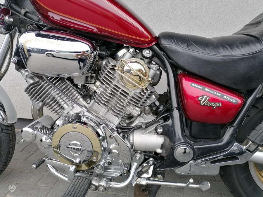 Yamaha XV 1988 in Klaipeda, with an engine capacity of 1.00 L and mileage of 32 thousand km for 1800 €, photo 6 on AUTOMOTO.COM.LV