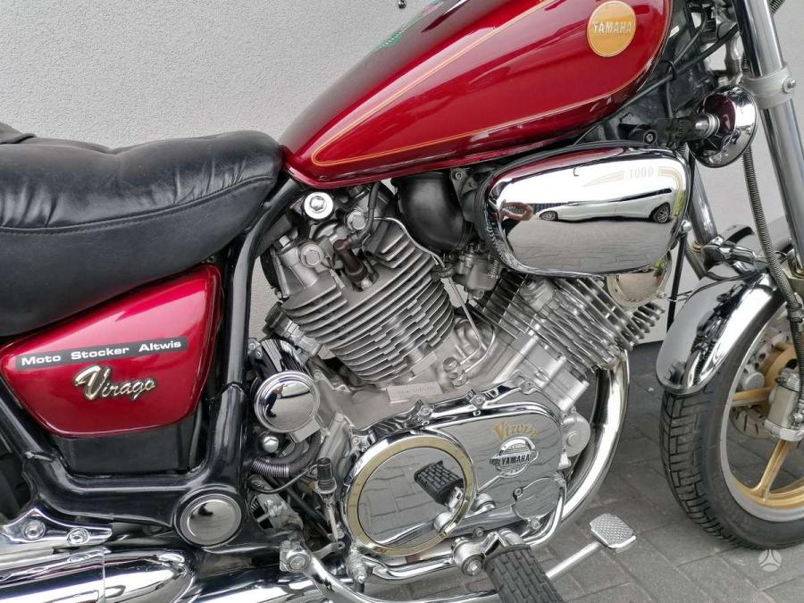 Yamaha XV 1988 in Klaipeda, with an engine capacity of 1.00 L and mileage of 32 thousand km for 1800 €, photo 11 on AUTOMOTO.COM.LV