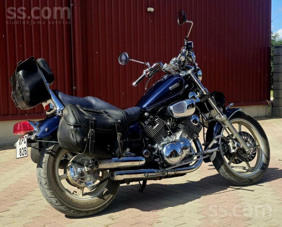 Yamaha XV 1992 in Kuldiga, with an engine capacity of 0.75 L and mileage of 0 thousand km for 2500 €, photo 1 on AUTOMOTO.COM.LV