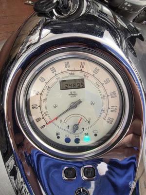 Yamaha XV 2003 in Visaginas, with an engine capacity of 1.60 L and mileage of 40 thousand km for 3700 €, photo 7 on AUTOMOTO.COM.LV