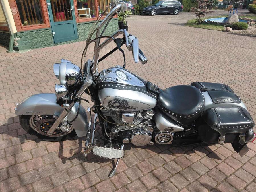Yamaha XV 2004 Alīta, ar dzinēja tilpumu 1.60 L un nobraukumu 70 tūkst. km par 3100 €, foto 7 vietnē AUTOMOTO.COM.LV