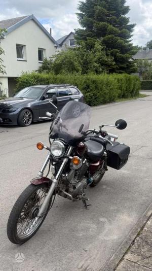 Sarkans Yamaha XV 1993 Klaipėda, ar dzinēja tilpumu 0.54 L un nobraukumu 38 tūkst. km par 1900 €, foto 5 vietnē AUTOMOTO.COM.LV
