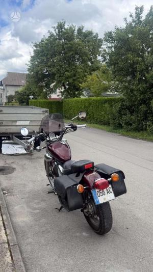 Sarkans Yamaha XV 1993 Klaipėda, ar dzinēja tilpumu 0.54 L un nobraukumu 38 tūkst. km par 1900 €, foto 6 vietnē AUTOMOTO.COM.LV