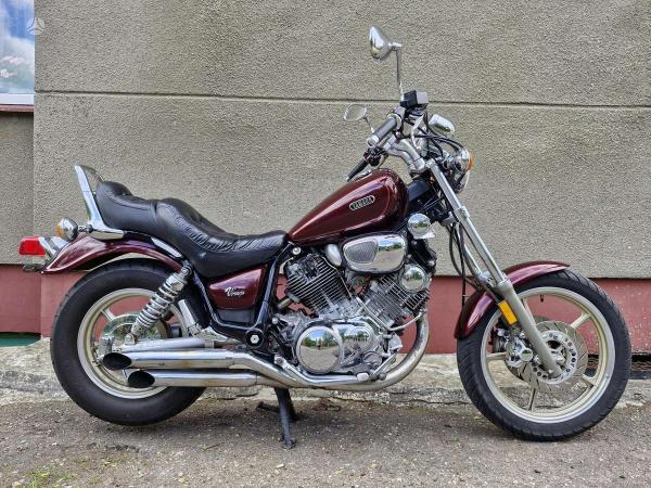 Red Yamaha XV 1995 in Kaunas, with an engine capacity of 0.75 L and mileage of 31 thousand km for 1950 €, photo 1 on AUTOMOTO.COM.LV