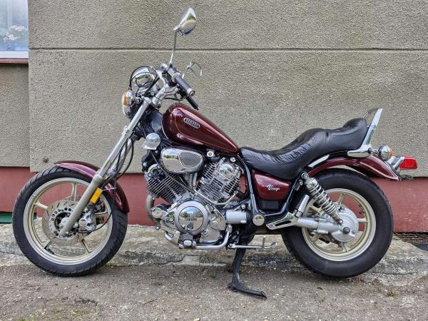 Red Yamaha XV 1995 in Kaunas, with an engine capacity of 0.75 L and mileage of 31 thousand km for 1950 €, photo 3 on AUTOMOTO.COM.LV