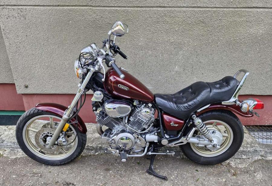 Red Yamaha XV 1995 in Kaunas, with an engine capacity of 0.75 L and mileage of 31 thousand km for 1950 €, photo 5 on AUTOMOTO.COM.LV