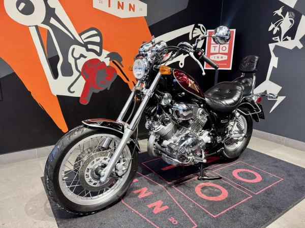 Sarkans Yamaha XV 1996 Viļņa, ar dzinēja tilpumu 0.75 L un nobraukumu 46 tūkst. km par 2399 €, foto 2 vietnē AUTOMOTO.COM.LV