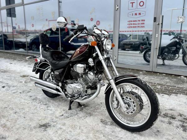 Sarkans Yamaha XV 1996 Viļņa, ar dzinēja tilpumu 0.75 L un nobraukumu 46 tūkst. km par 2399 €, foto 5 vietnē AUTOMOTO.COM.LV