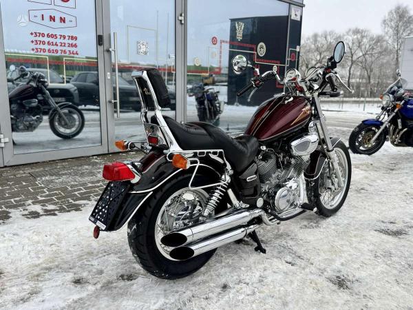 Sarkans Yamaha XV 1996 Viļņa, ar dzinēja tilpumu 0.75 L un nobraukumu 46 tūkst. km par 2399 €, foto 7 vietnē AUTOMOTO.COM.LV