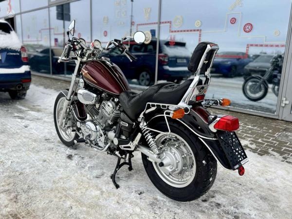 Sarkans Yamaha XV 1996 Viļņa, ar dzinēja tilpumu 0.75 L un nobraukumu 46 tūkst. km par 2399 €, foto 10 vietnē AUTOMOTO.COM.LV