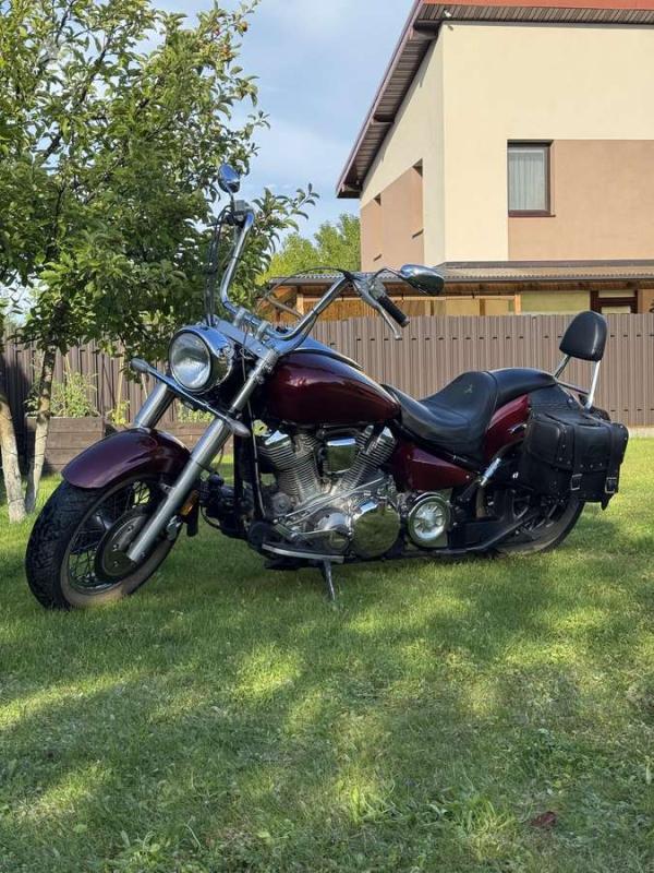 Red Yamaha XV 2003 in Vilnius, with an engine capacity of 1.60 L and mileage of 51 thousand km for 4100 €, photo 4 on AUTOMOTO.COM.LV