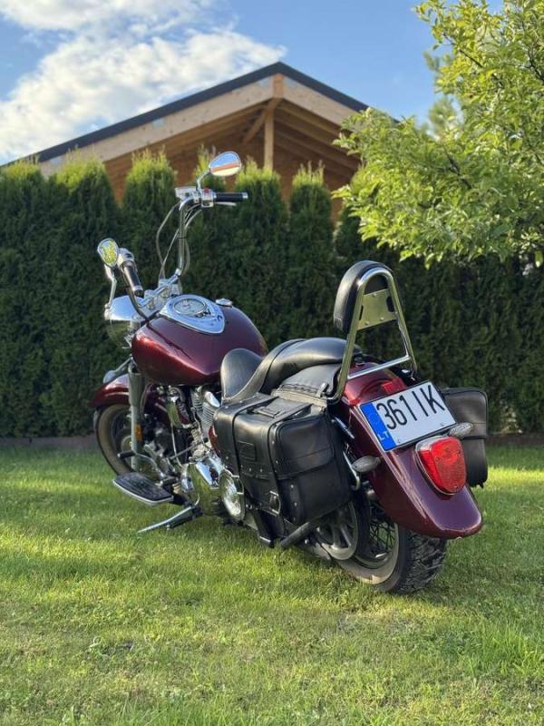 Red Yamaha XV 2003 in Vilnius, with an engine capacity of 1.60 L and mileage of 51 thousand km for 4100 €, photo 6 on AUTOMOTO.COM.LV