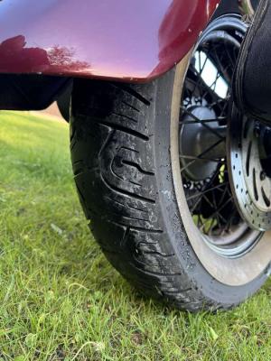 Sarkans Yamaha XV 2003 Viļņa, ar dzinēja tilpumu 1.60 L un nobraukumu 51 tūkst. km par 4100 €, foto 8 vietnē AUTOMOTO.COM.LV