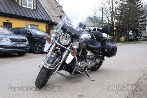 Black Yamaha XVS 1100 2005 in Tartu, with an engine capacity of 1.06 L and mileage of 35 thousand km for 8000 €, photo 4 on AUTOMOTO.COM.LV
