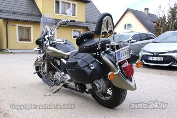 Black Yamaha XVS 1100 2005 in Tartu, with an engine capacity of 1.06 L and mileage of 35 thousand km for 8000 €, photo 6 on AUTOMOTO.COM.LV