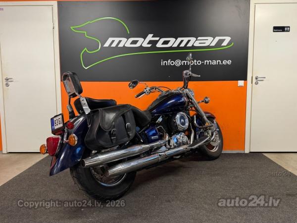 Blue Yamaha XVS 1100 2001 in Tartu, with an engine capacity of 1.06 L and mileage of 29 thousand km for 4290 €, photo 4 on AUTOMOTO.COM.LV