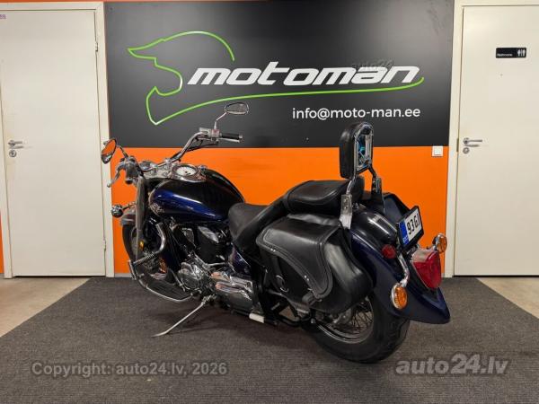 Blue Yamaha XVS 1100 2001 in Tartu, with an engine capacity of 1.06 L and mileage of 29 thousand km for 4290 €, photo 5 on AUTOMOTO.COM.LV