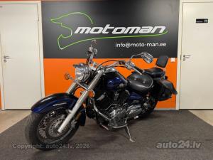 Blue Yamaha XVS 1100 2001 in Tartu, with an engine capacity of 1.06 L and mileage of 29 thousand km for 4290 €, photo 8 on AUTOMOTO.COM.LV