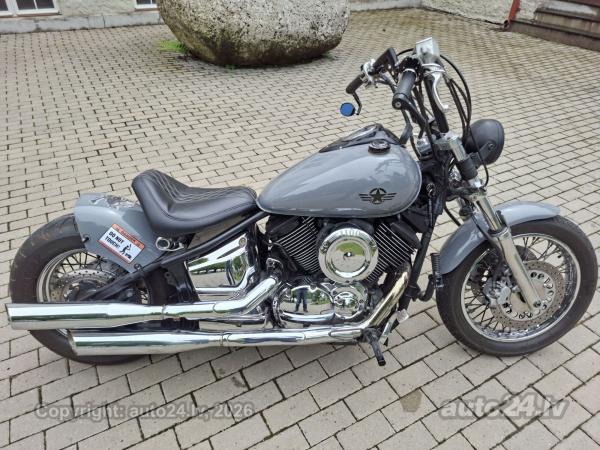 Серый Ямаха XVS 1100 2001 в Таллин, объемом двигателя 1.10 л и пробегом 74 тыс. км за 5200 €, фото 1 на AUTOMOTO.COM.LV