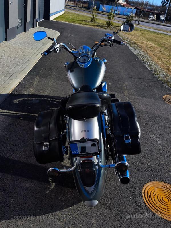 Grey Yamaha XVS 1100 2006 in Tallinn, with an engine capacity of 1.06 L and mileage of 23 thousand km for 6300 €, photo 11 on AUTOMOTO.COM.LV