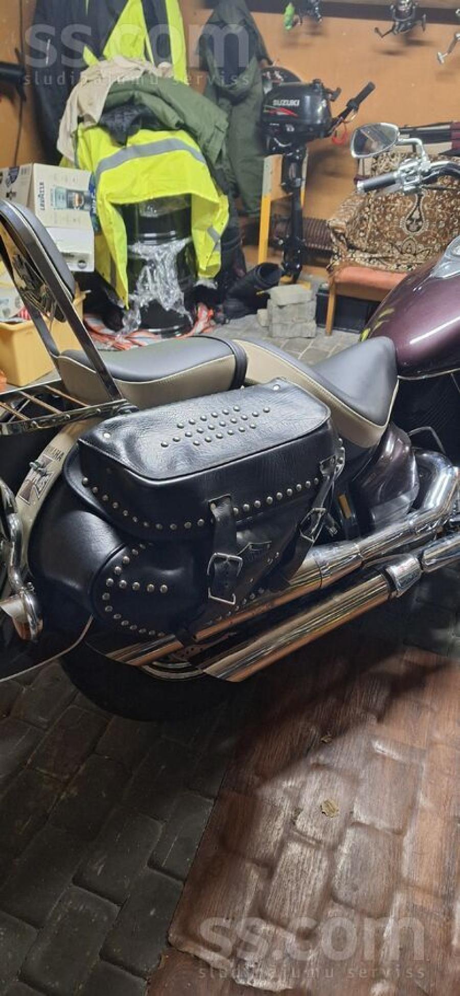 Yamaha XVS 1100 2000 in Ventspils, with an engine capacity of 1.10 L and mileage of 0 thousand km for 3850 €, photo 3 on AUTOMOTO.COM.LV
